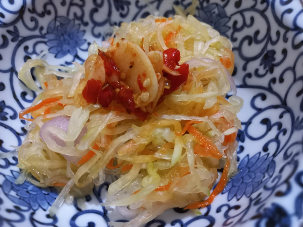 Picture of the day: Papaya slaw - Wonders of Cambodia