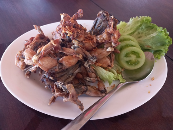 Picture of the day: Cambodian Style Deep Fried Frogs - Wonders of Cambodia