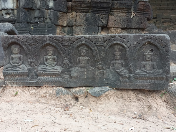 Picture of the day: Pancha Tathagata at Prasat Damrei - Wonders of Cambodia