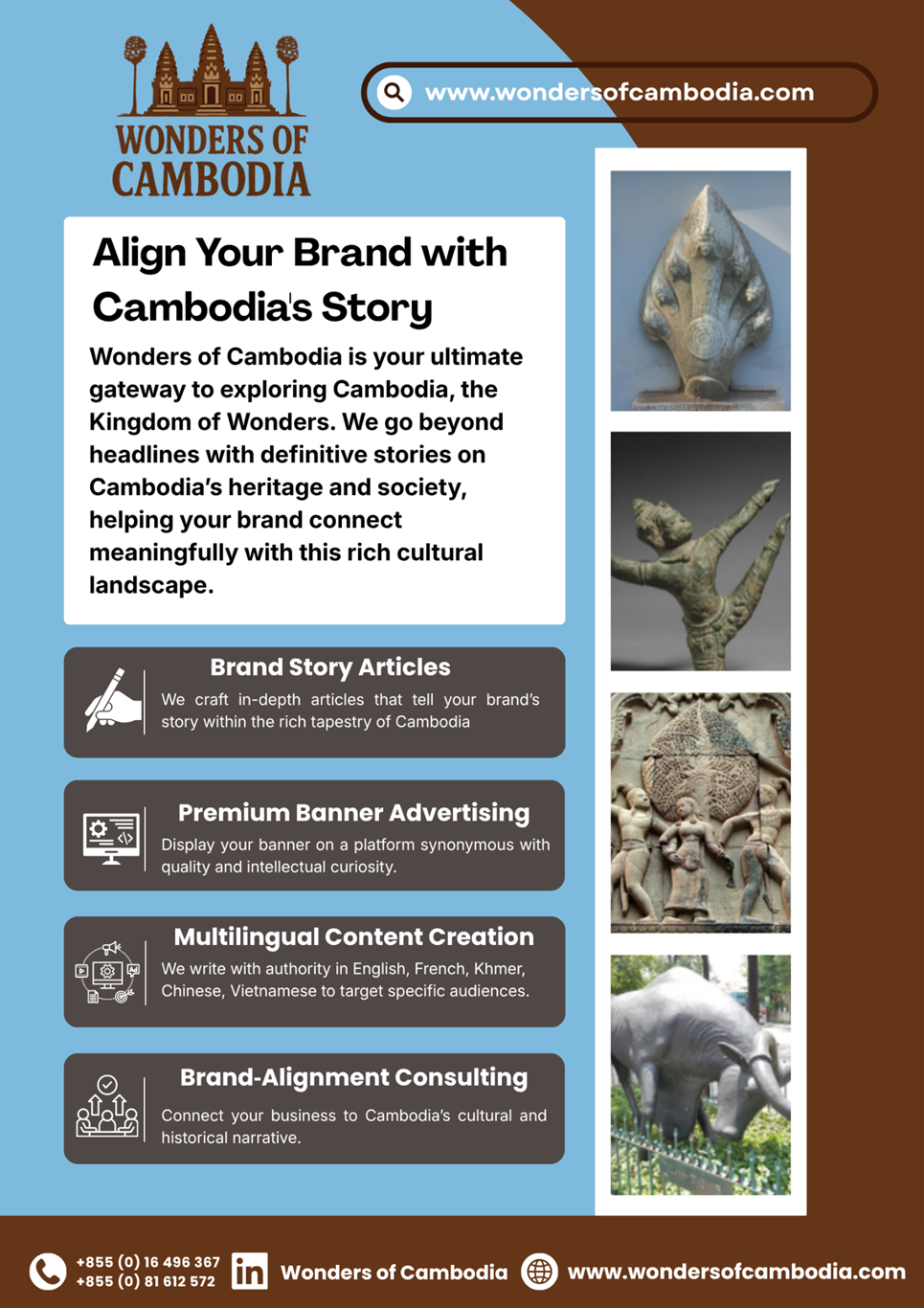 Align Your Brand with Cambodia’s Story - Wonders of Cambodia